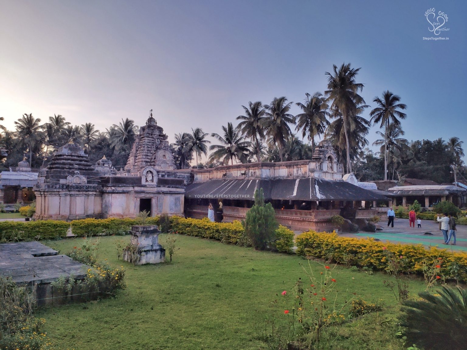 Banavasi Madhukeshwara temple - Steps Together
